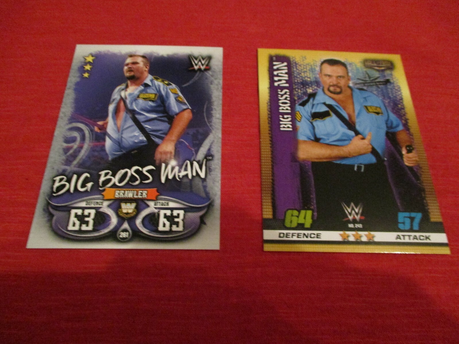 Big Boss Man Trading Card Set Tv Actor Model Sport Wrestler Champion ...