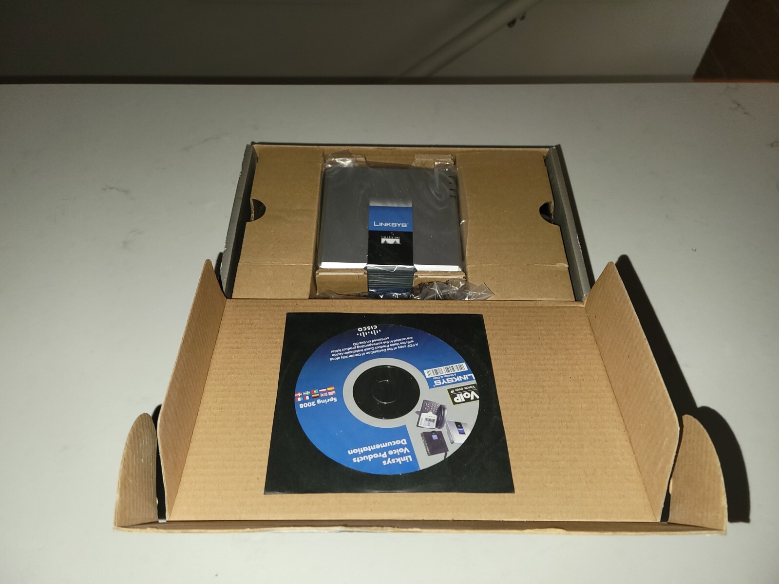 Linksys Pap2 VoIP Gateway Router ATA 2-port Phone Adapter for sale ...