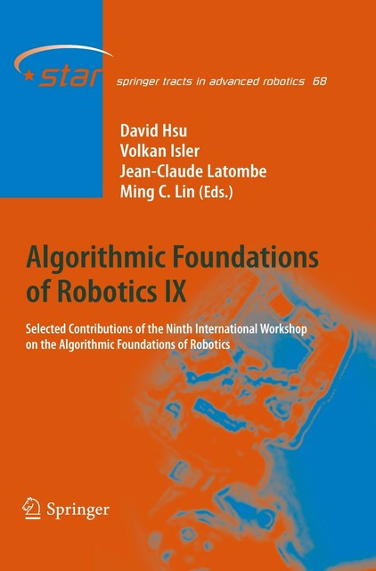Algorithmic Foundations of Robotics Ix von David Hsu Volkan Isler Ming ...