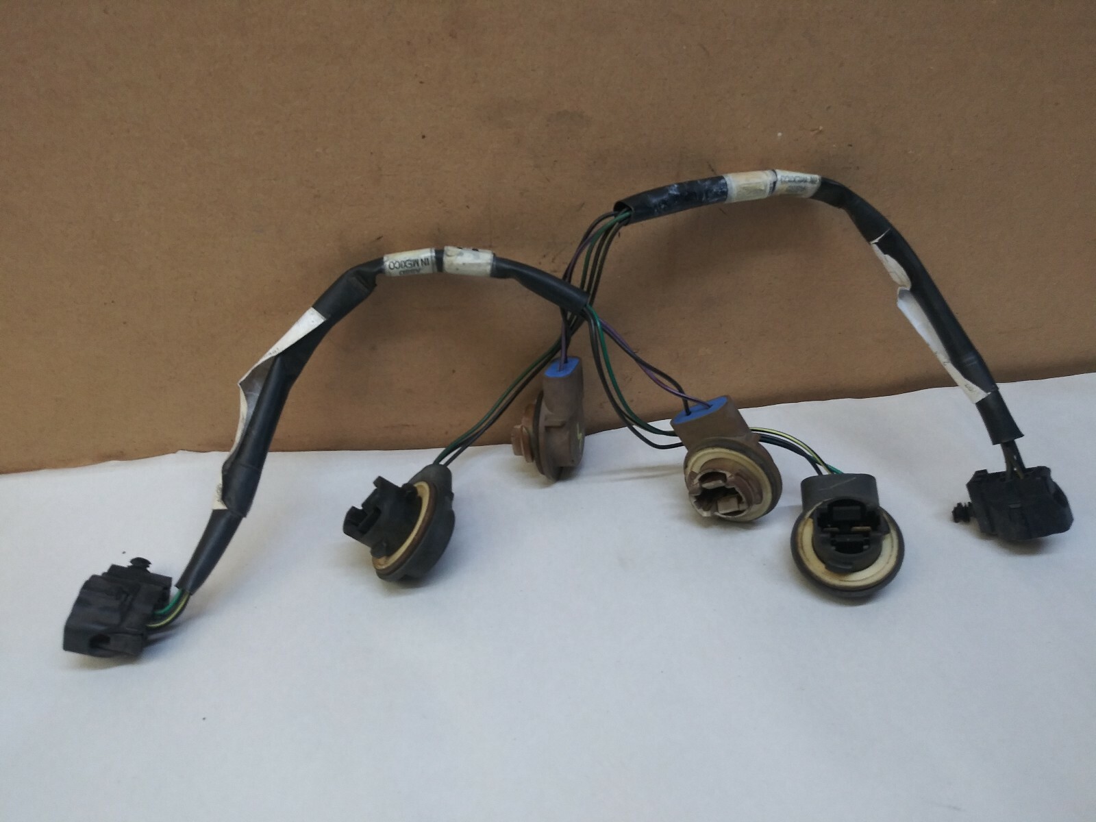 1995-2001 Dodge Ram Pickup Tail Light Lamp Wiring Harness PAIR of LH ...