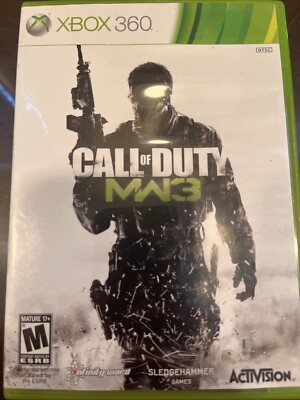 Call of Duty: Modern Warfare 3 (Xbox 360, 2011) Game + Case + Insert ...