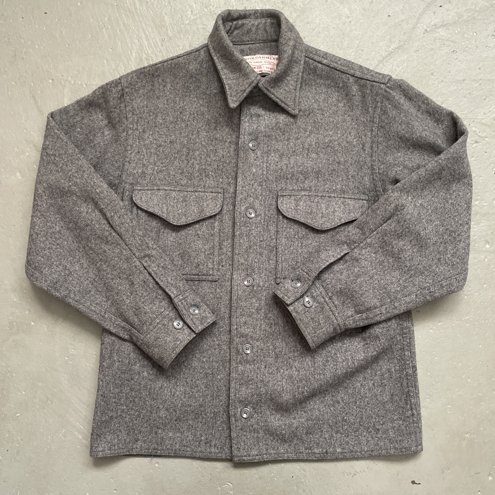 Vintage Filson Lot Style 92? Mackinaw Wool Work Shirt… - Gem