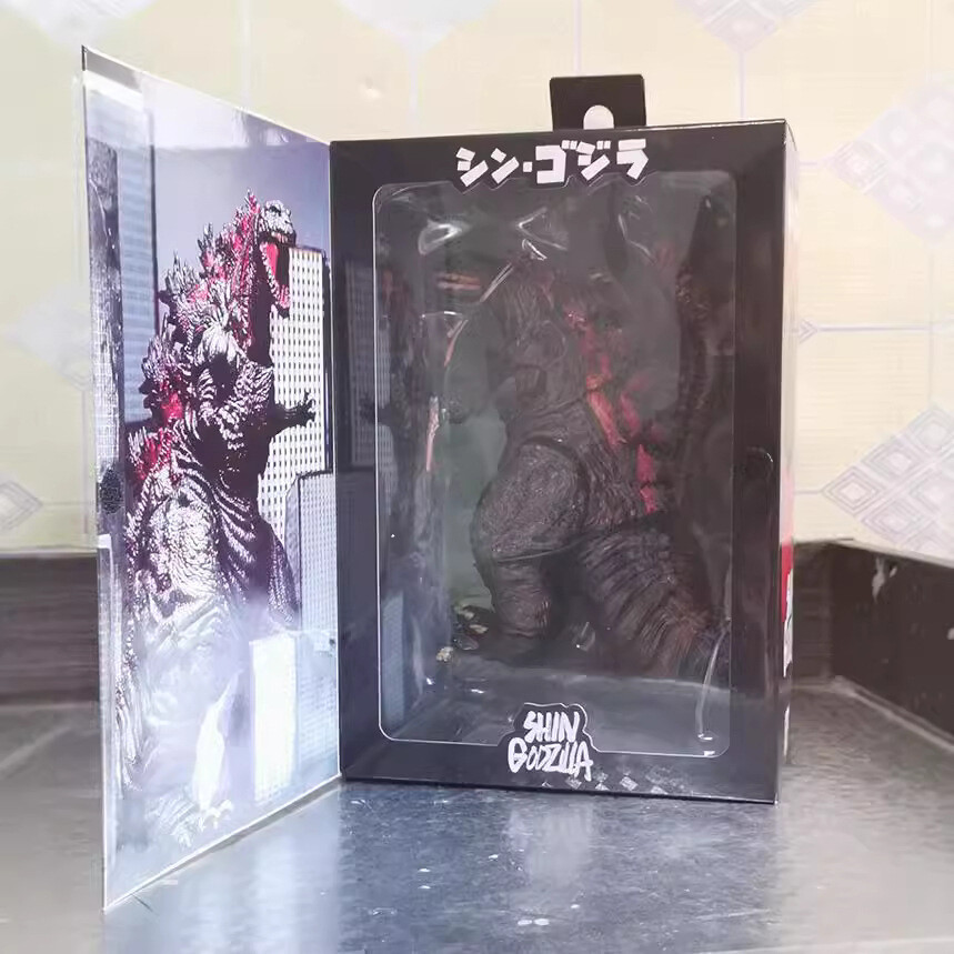 Boxed Godzilla dinosaur monster can move Godzilla hand action model toy ...