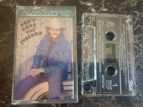 Alan Jackson - Don't Rock The Jukebox ~ Cassette Tape ~ 1991 ~ VG ...