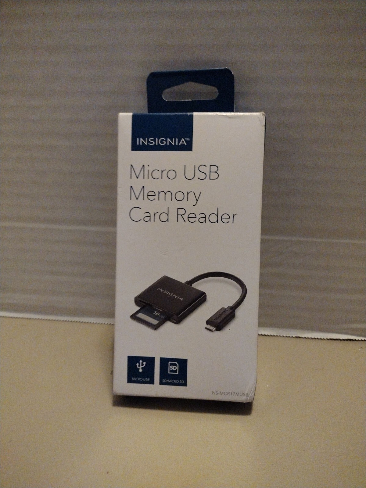 nsignia™ NSMCR17MUSB Micro USB Memory Card Reader - Black for sale ...