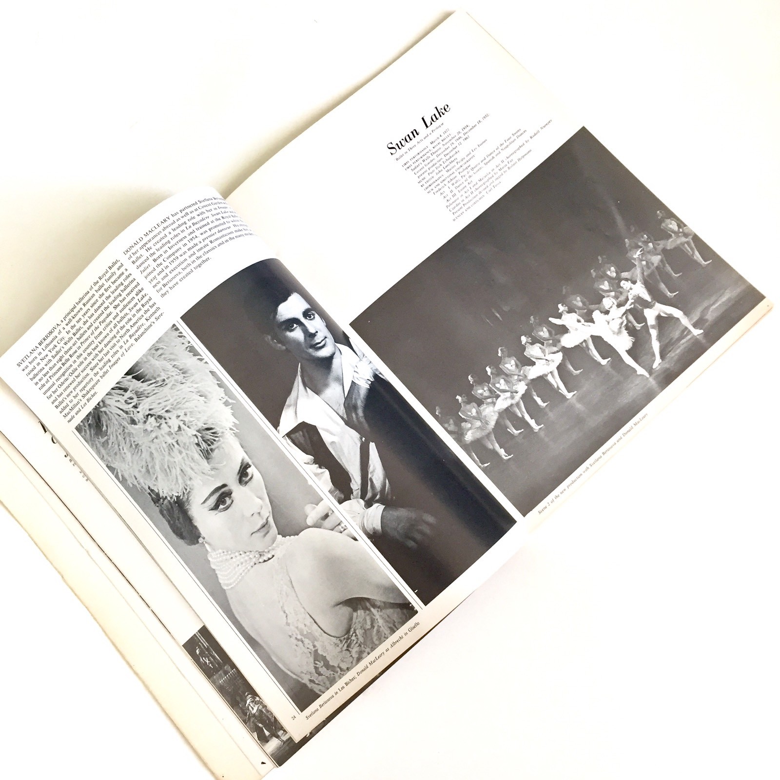 Vtg 1965 The Royal Ballet London Program Playbill Photos Fonteyn ...