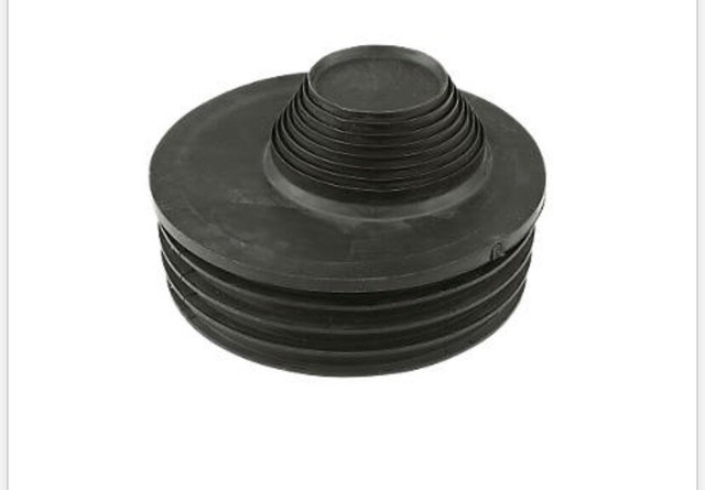 FloPlast 110mm Drainage Back Inlet Bottle Gully with Rectangular Grid ...