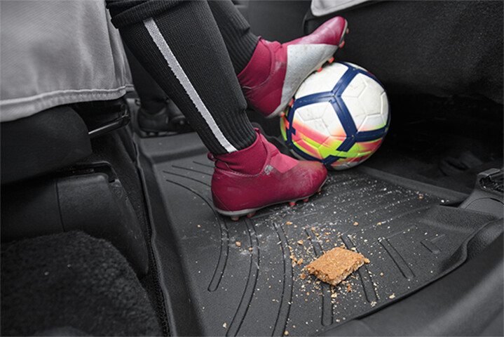 WeatherTech FloorLiner for 2012-2019 VW Passat - 1st & 2nd Row, Black ...