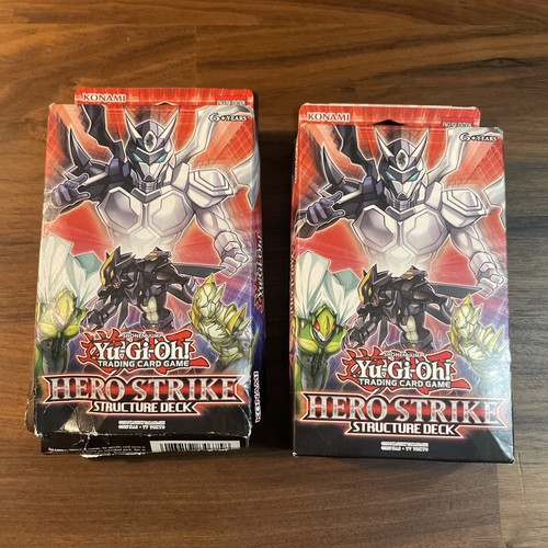 2015 Yugioh Unlimited Ed Hero Strike Structure Deck Factory Sealed New ...