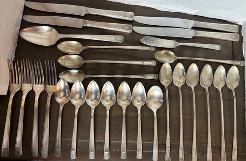 Oneida Noblesse Community Plate Silver Ware 1930 Discontinued Pattern ...