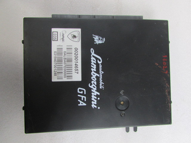 Lamborghini Murcielago GFA Control Unit Module P/n 0020014657 for sale ...