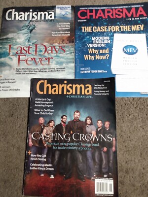 Charisma Magazine Lot ~ Casting Crowns, Last Days, The MEV (2008~14) | eBay