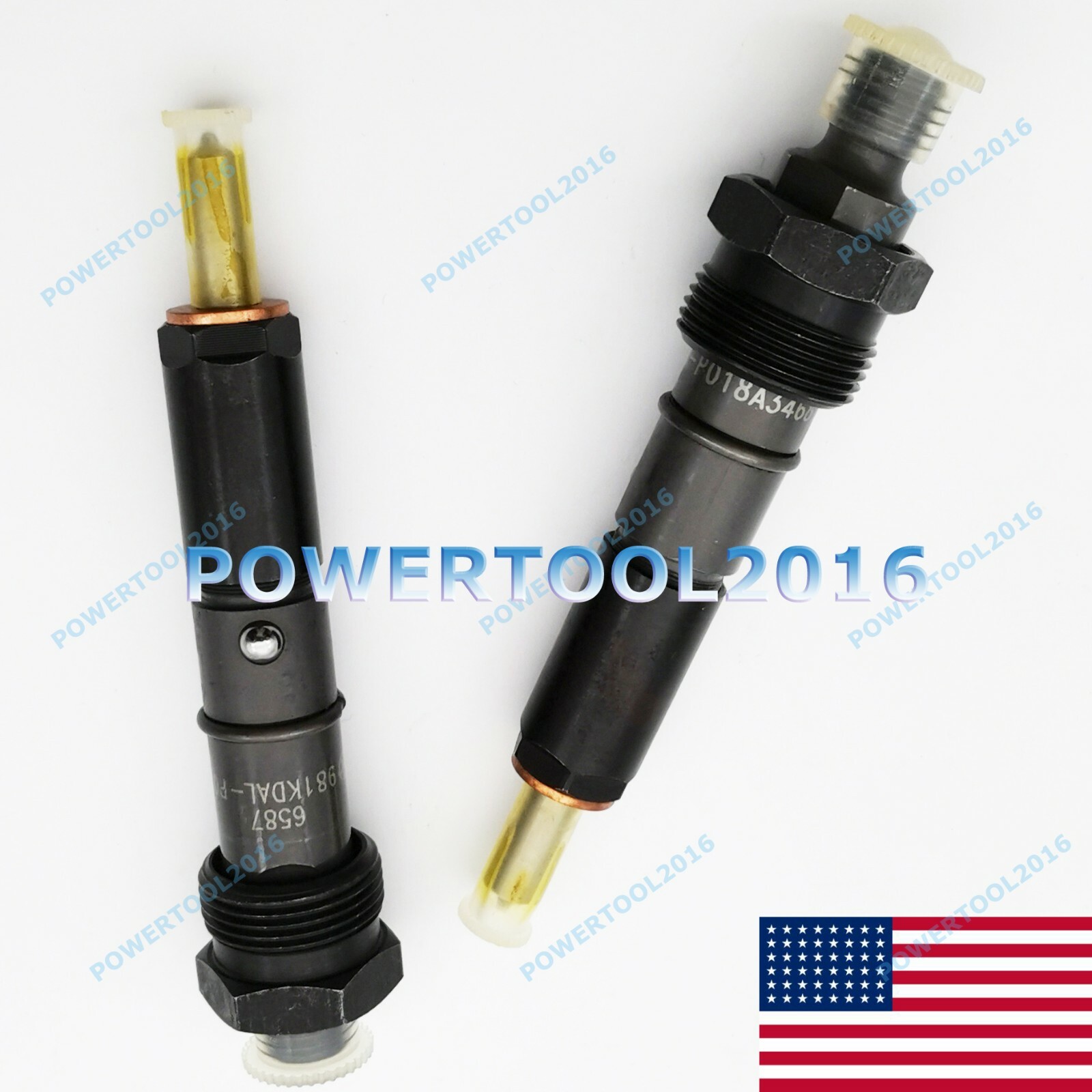 2 pcs/lot Fuel Injector for Case-IH Dozer 550E 550G 850D 850E Crawler ...