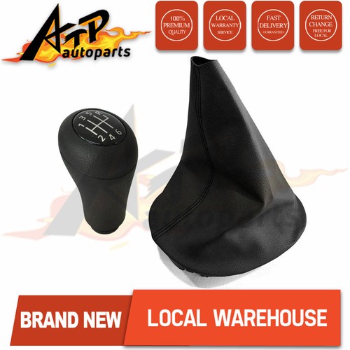 Manual Gear Knob & Leather Boot With Frame 6 Speed Holden Commodore VT ...