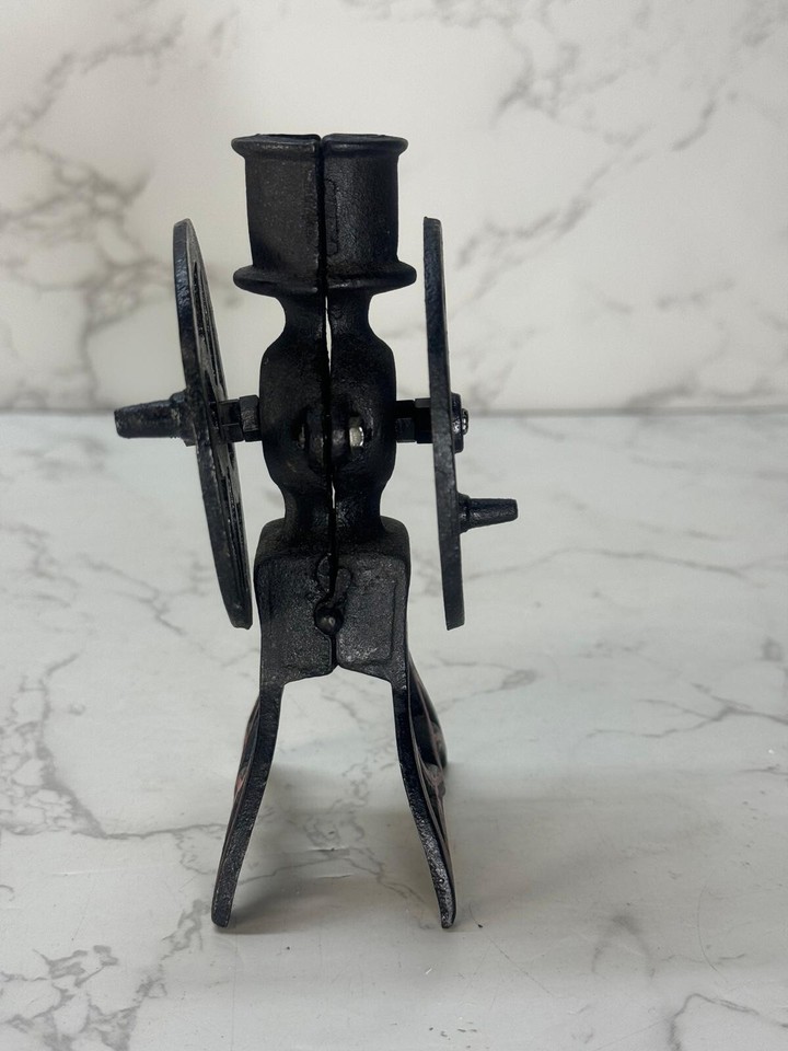 Cast Metal Salesman Sample Coffee Grinder / Candle Holder Made in ...