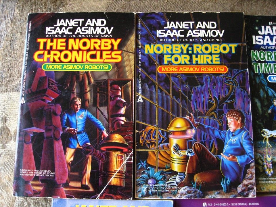Isaac Asimov, Janet Asimov - The Norby Chronicles. 7 books (1-10 ...