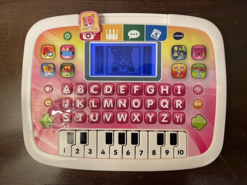 VTech Little Apps Tablet, Pink Girls Educational Toy Model No. 1394 ...