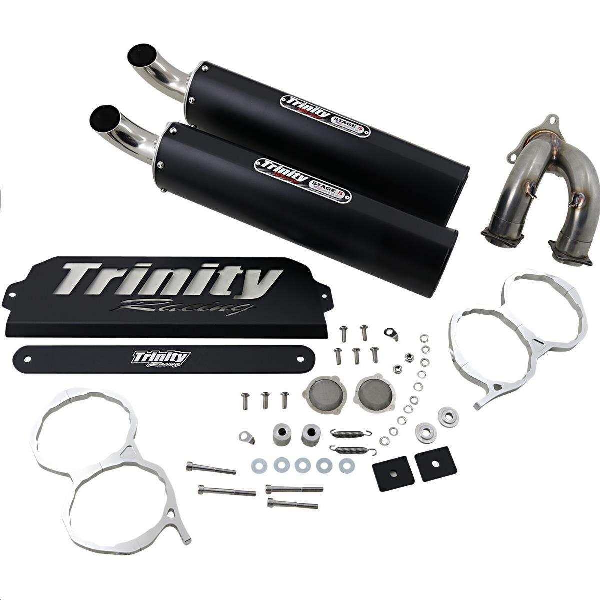 Trinity Racing - TR-4173S-BK - Stage 5 Dual Slip-On, Black for sale ...