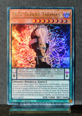carte YU-GI-OH GFP2-FR078 D/D Savant Thomas NEUF FR | eBay