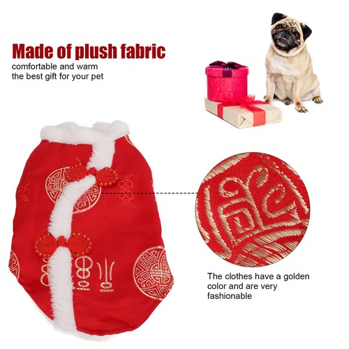 Suit Pet Costume Comfortable Warm Attractive Dog Autumn Winter Clothes ...