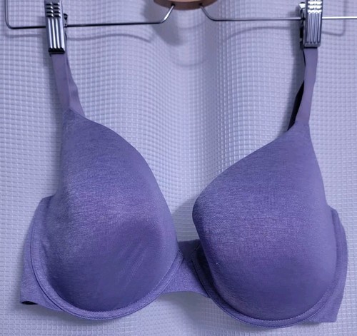 Victoria Secret 36DD Uplift Semi-Lift Underwired Padded Purple Bra | eBay