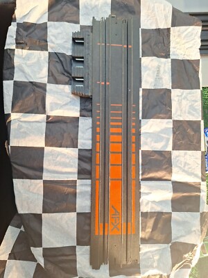 AFX AURORA TOMY HO SLOT CAR 15" TERMINAL TRACK NO.503345 BLACK/ORANGE ...