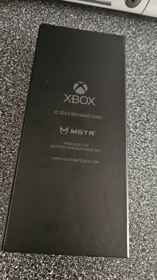 Day Trip Xbox S Black Watch By Meister MSTR Microsoft Collaboration ...