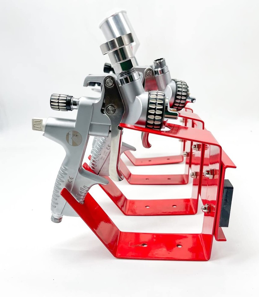 Magnetic Paint Spray Gun Holder Stand, Holds 4 Gravity Feed - (5778) | eBay