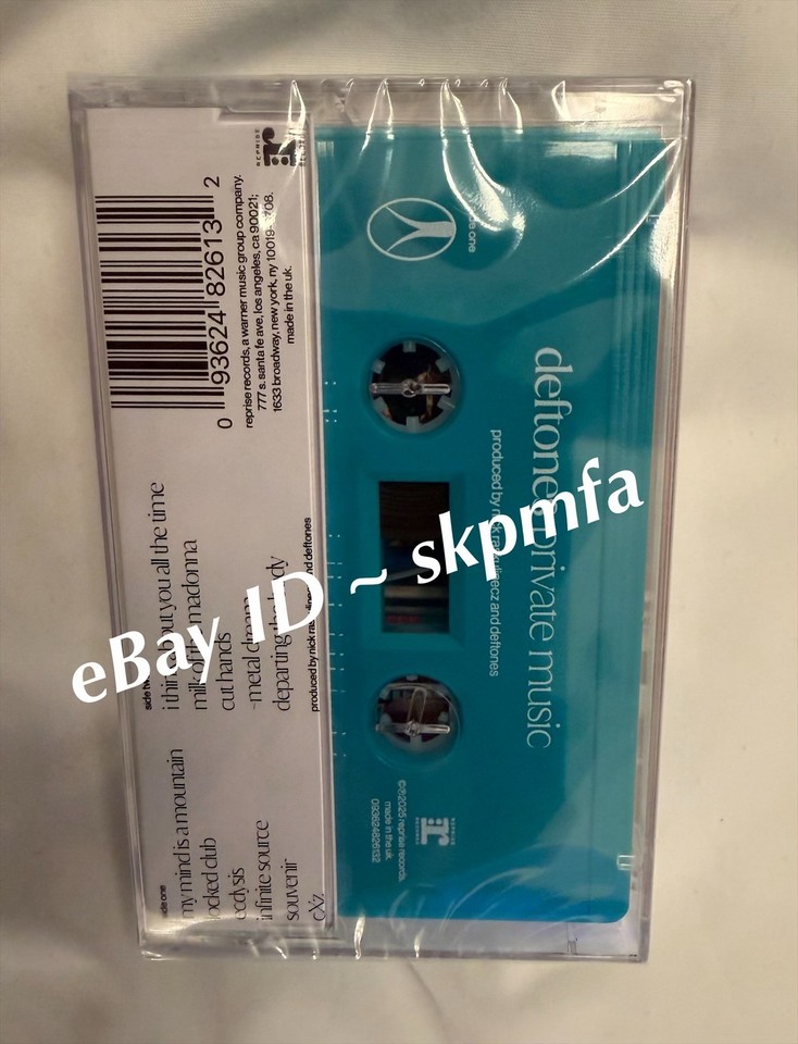 DEFTONES Cassette Dia Exclusive Private Music 💯 Official Merch 🐍 IN ...