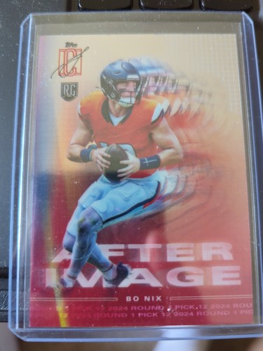 2024 Topps Signature Class Bo Nix After Image | eBay