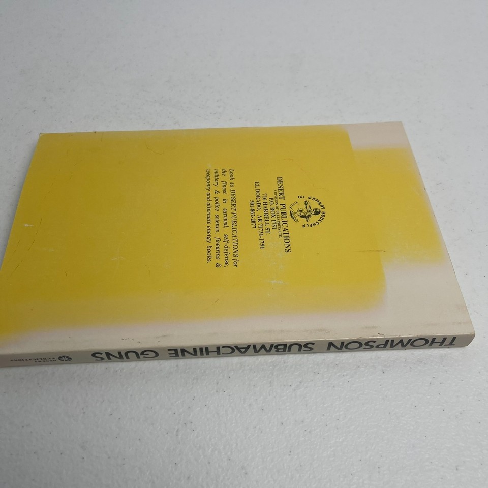 Thompson Submachine Guns Vintage Five Complete Manuals Book | eBay