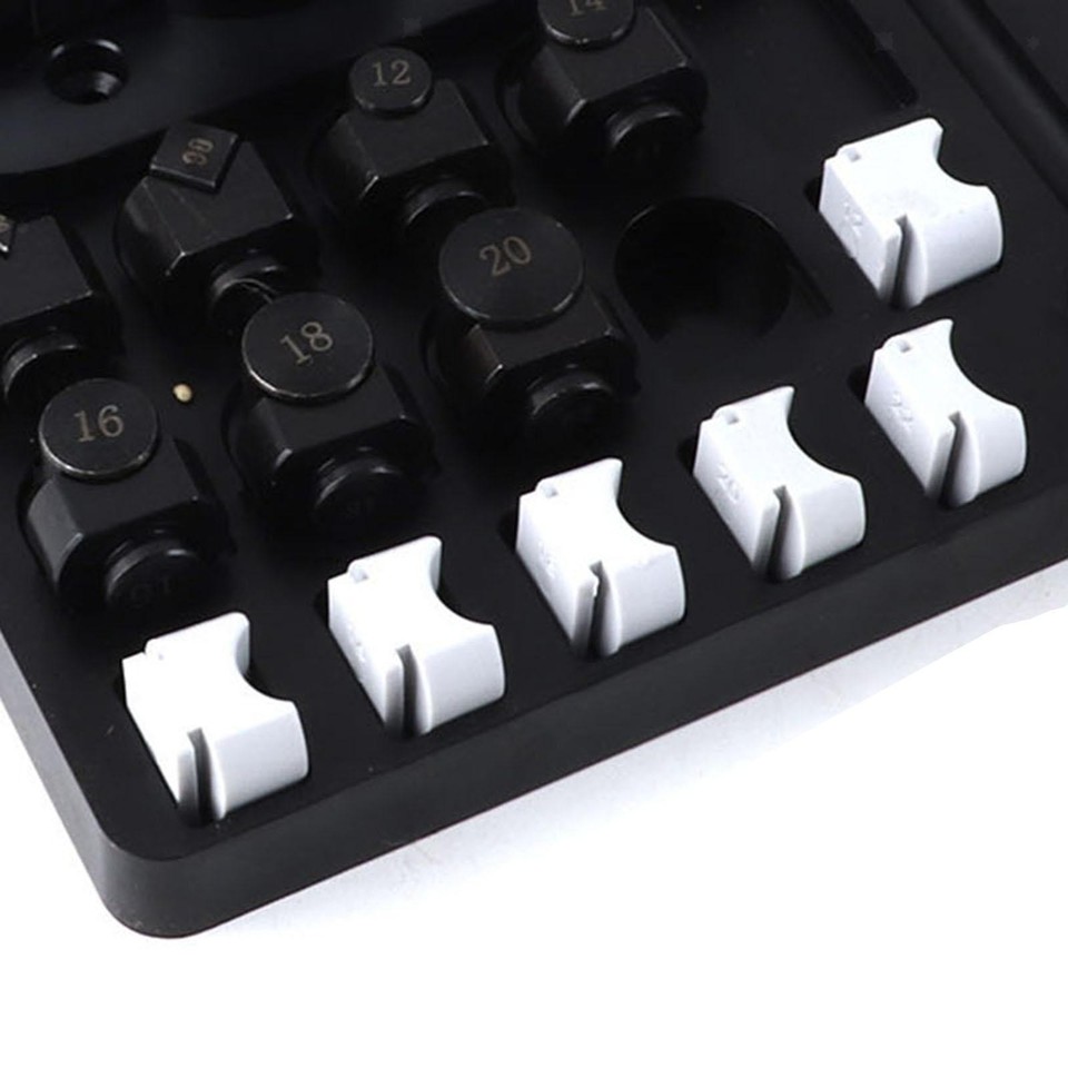 6Pcs Ring Bender Dies Jewelry Making Tools Ring Bending Machine ...