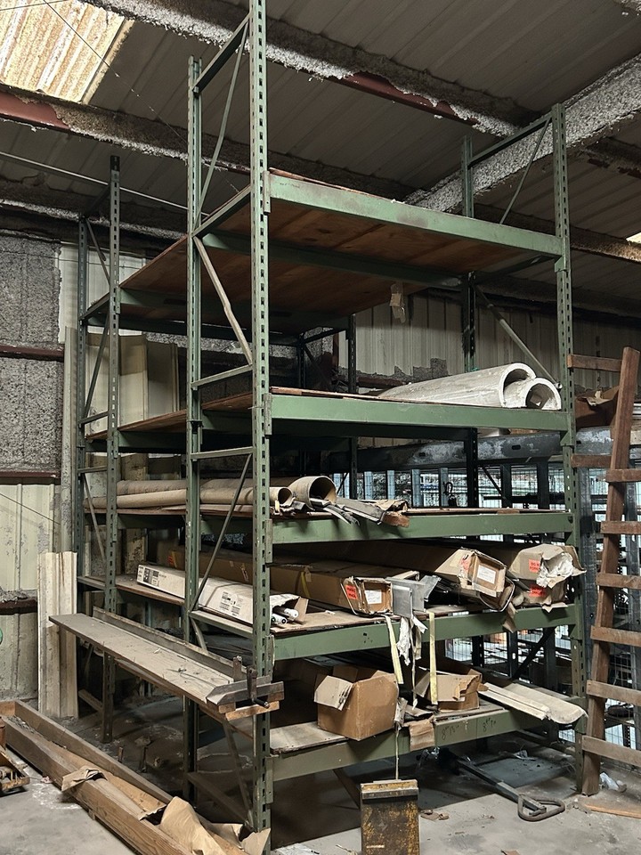 Warehouse storage racks and shelving - Used call 225-275-3208 | eBay