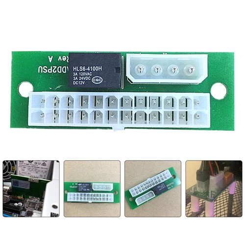 Dual Power Boot Board Usb Multiple Port Adapter Starter Atx Supply | eBay