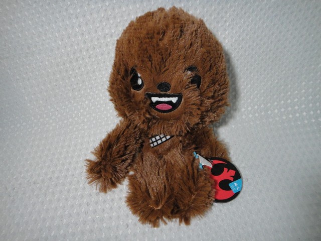Bark Box Star Wars Chewbacca M-L Dog Toy Crinkle Squeaker Barkbox ...