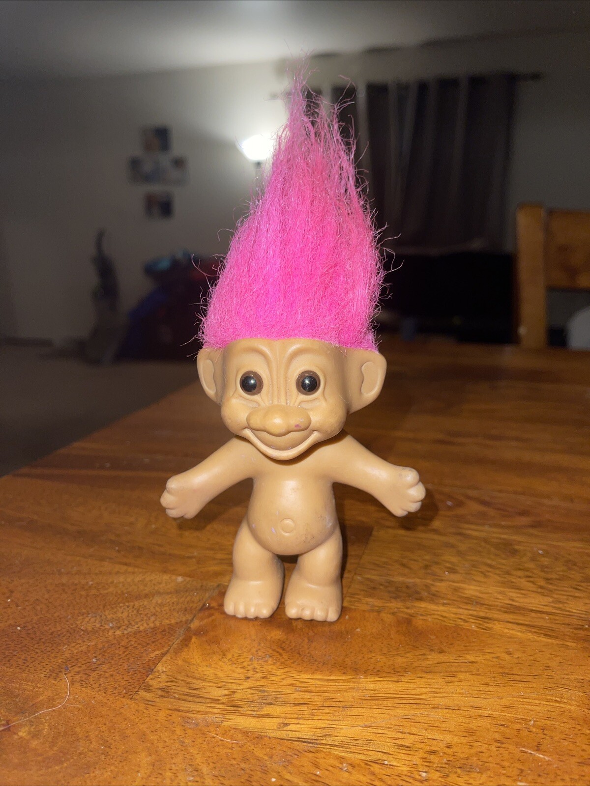 vintage russ troll pink hair troll | eBay