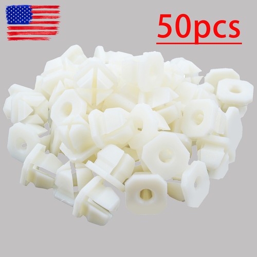 50x Headlight Bezel Grill Screw Nut Clip Fit For GM Chevrolet ...