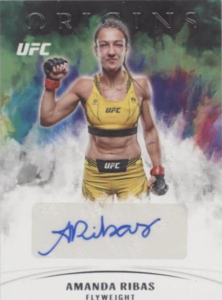 2022 Panini Chronicles UFC - Origins Autographs #OA-ARB Amanda Ribas ...