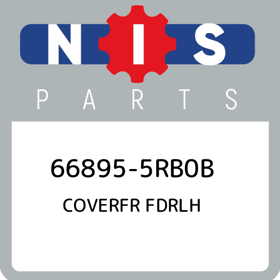 66895-5RB0B Nissan Coverfr fdrlh 668955RB0B, New Genuine OEM Part | eBay