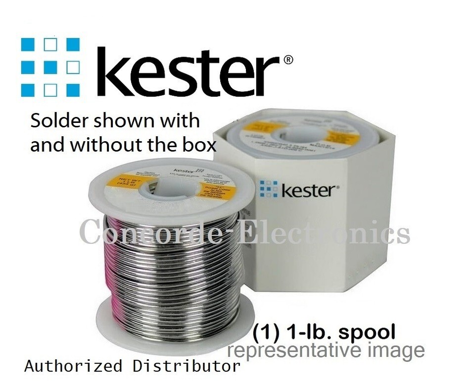 Kester Solder 24-6337-0061 | 63-37 | Sn63Pb37 | #44 Rosin | .062" | 3.3 ...