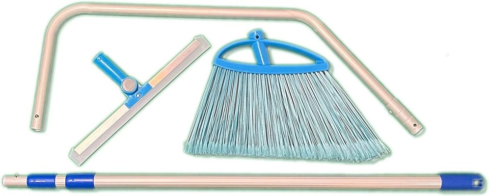 4-in-1 RV Slide Out Sweeper Camper Patio Awning Cleaner Broom Trailer ...