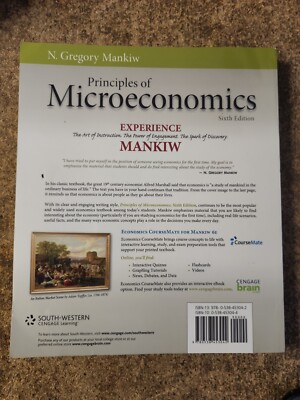 Principles of Microeconomics. 6th edition 9780538453042| eBay
