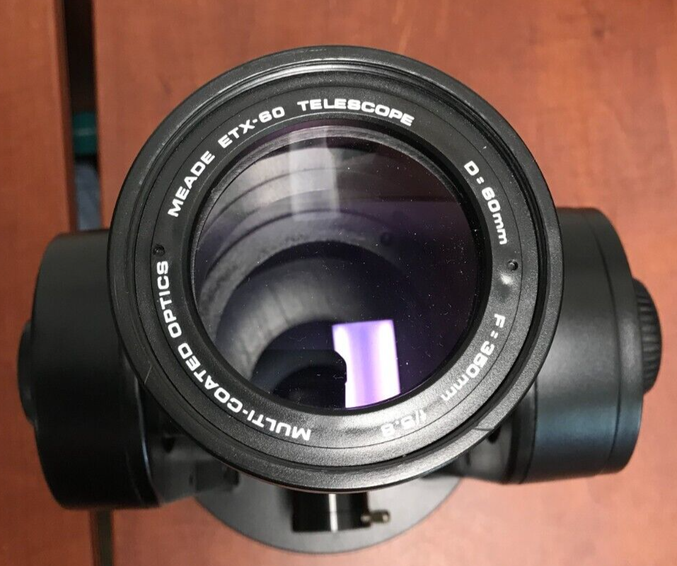 Meade ETX-60 Refractor Telescope w. Autostar Hand Controller | eBay
