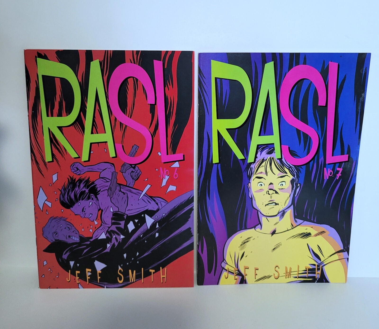 RASL #6 #7 Jeff Smith Cartoon Books 2010 NM Lot of 2 | eBay