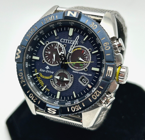 Citizen Promaster Navihawk Blue Angels E660-S119278 Radio Controlled ...