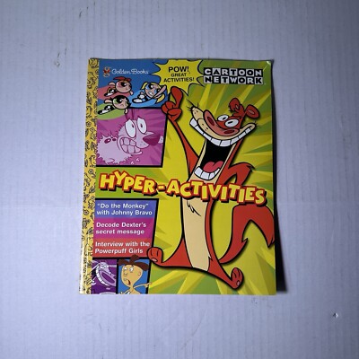 HYPER-ACTIVITIES: CARTOON NETWORK By Lisa L. Ryan 9780307107749| eBay