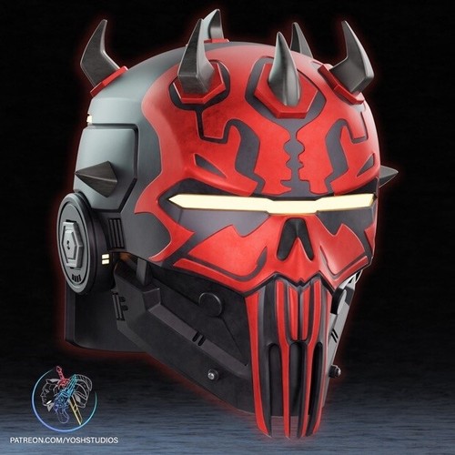 High Orc Shadow Lord Darth Maul Helmet- Yosh studios | eBay