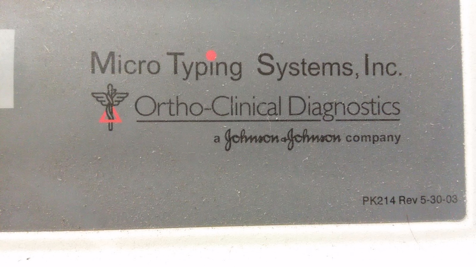 Ortho Clinical Diagnostics DG-225 ID-MTS Incubator (ID-Micro Typing ...