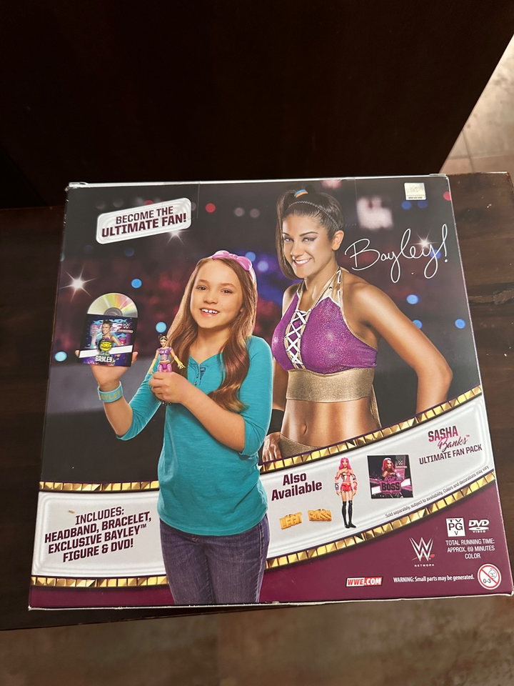 WWE Superstars Bayley Ultimate Fan Pack W/ Exclusive Figure and DVD By ...