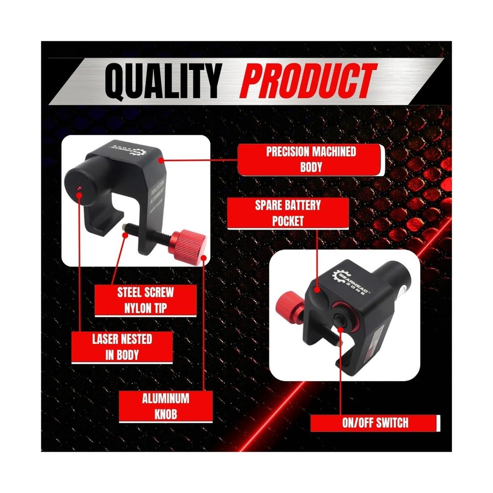 Chain & Sprocket Alignment Tool - Laser Application | eBay